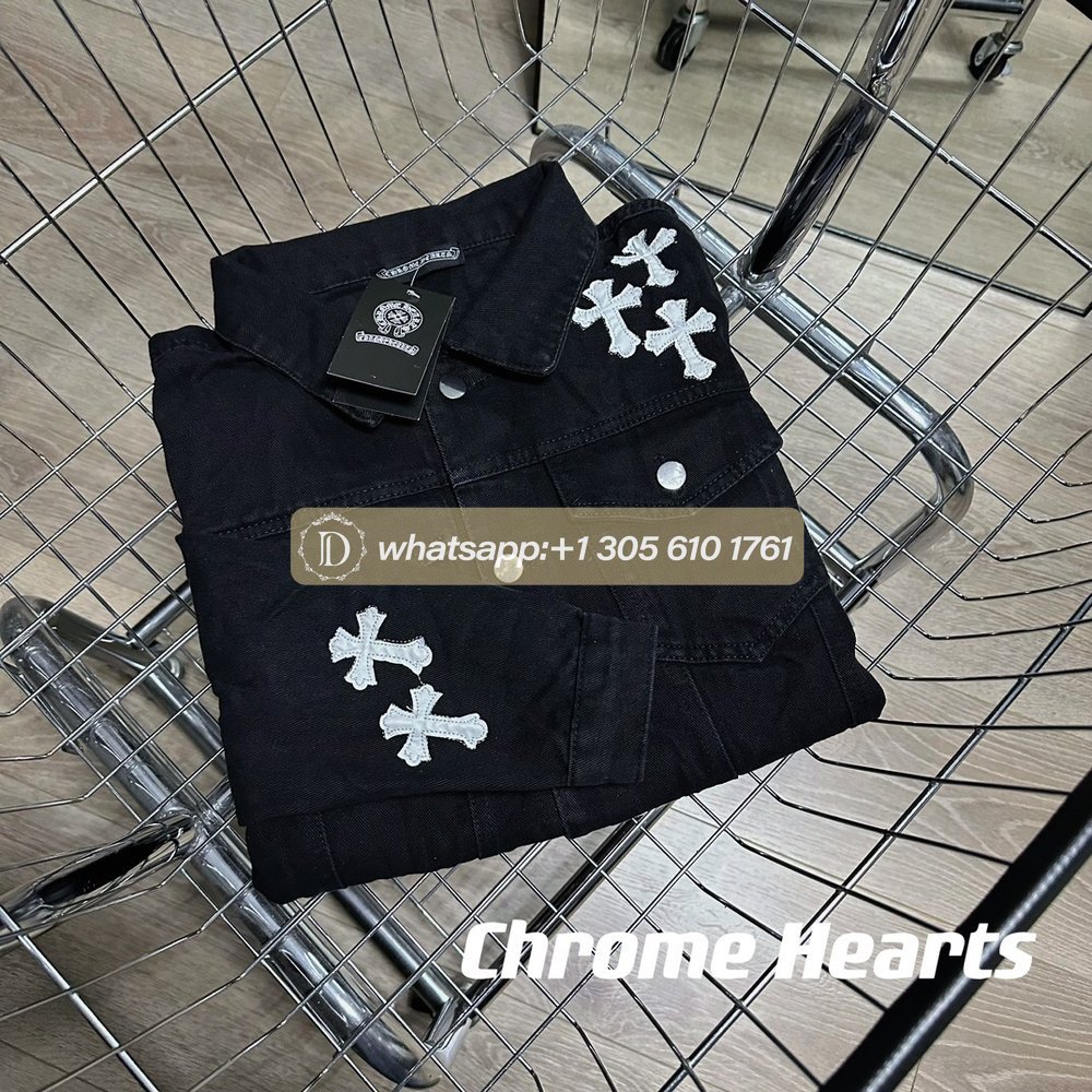 Chrome Hearts Denim Jacket Black M-XL [Model_16163449] - $139.00 ...
